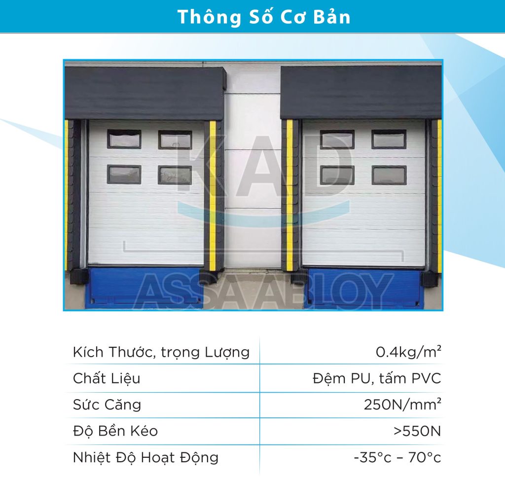 Báo Giá Đệm Bạt Che - Dock Seal Mới Nhất 2025